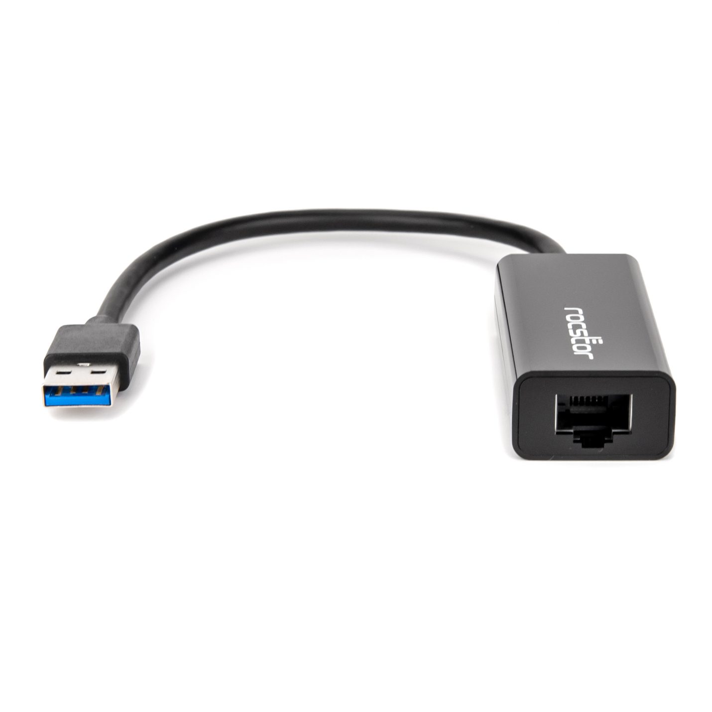 USB (3.0) Type-A to Gigabit Ethernet (RJ45) Network Adapter – Black ...