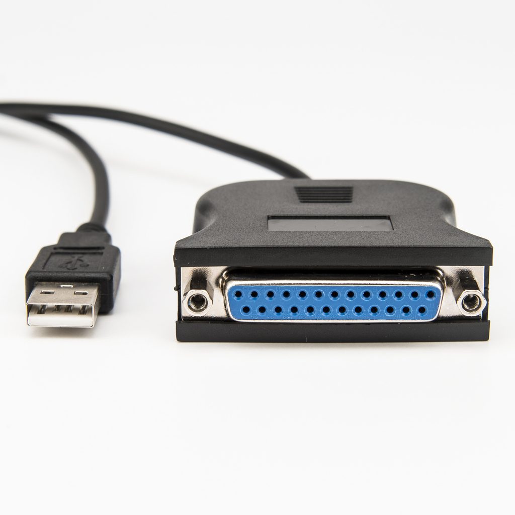 USB to DB25 Parallel Printer Adapter - 4 ft Rocstor Premium