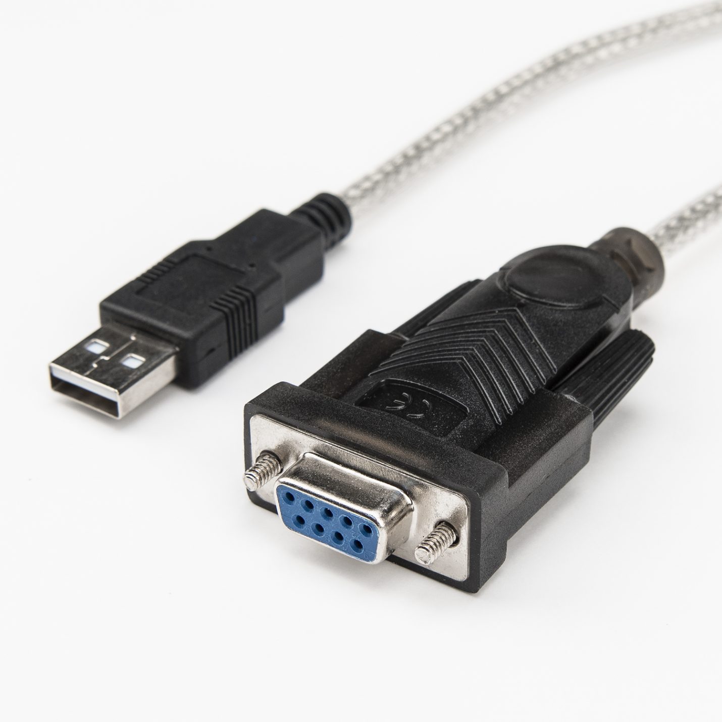 USB to Serial Null Modem RS232 DB9 Serial Adapter Cable with FTDI USB UART Chip - 6ft