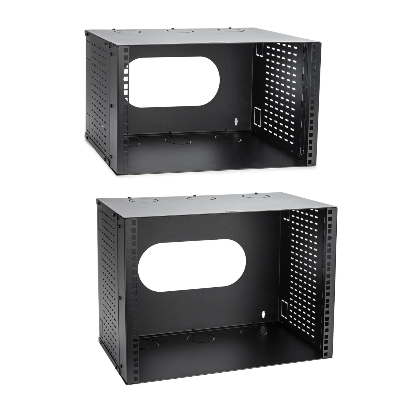SolidRack Wall Mount Network Rack Low Profile For Patch Panel Bracket