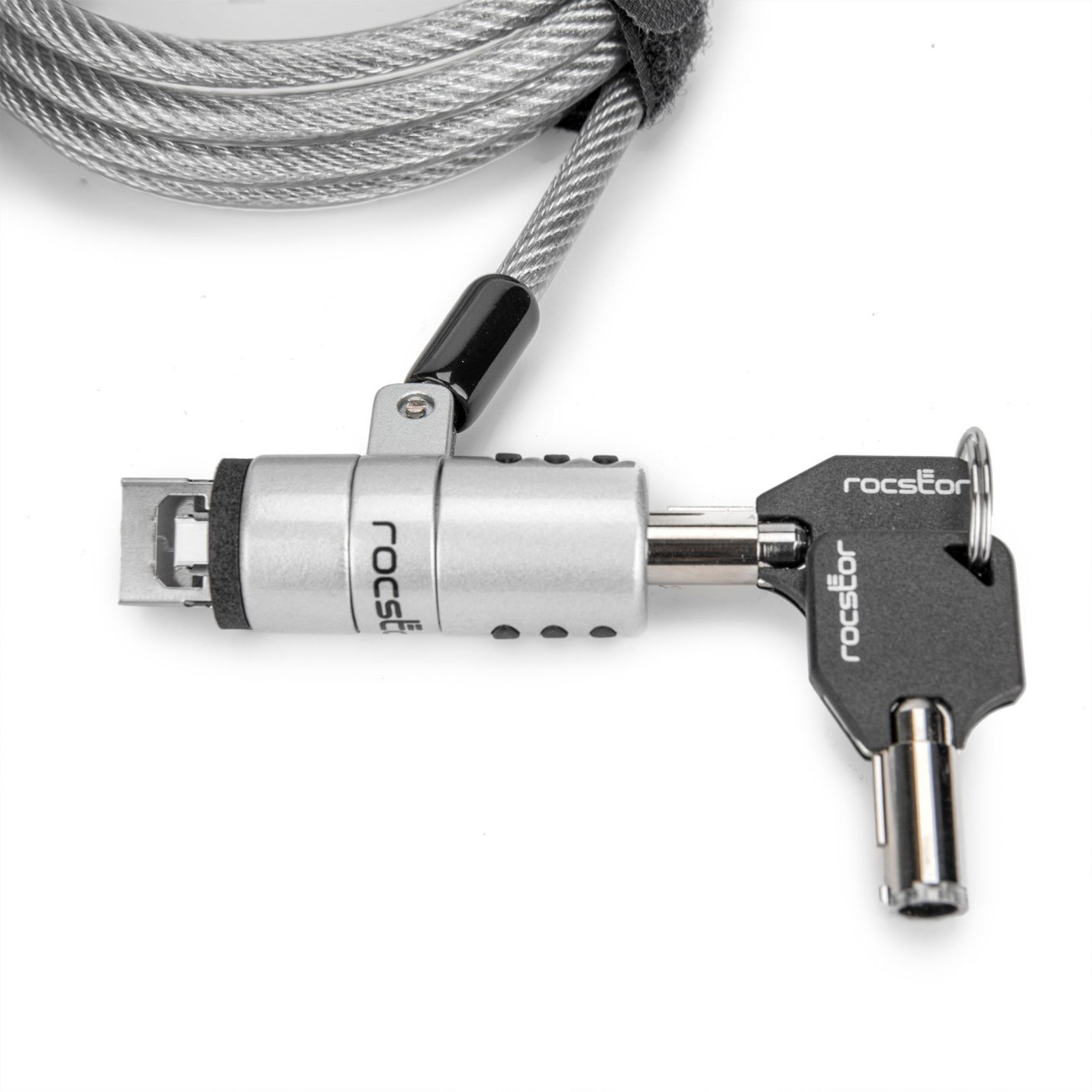 USB Port Security Cable Lock Keyed Lock for PC Laptop or Desktop