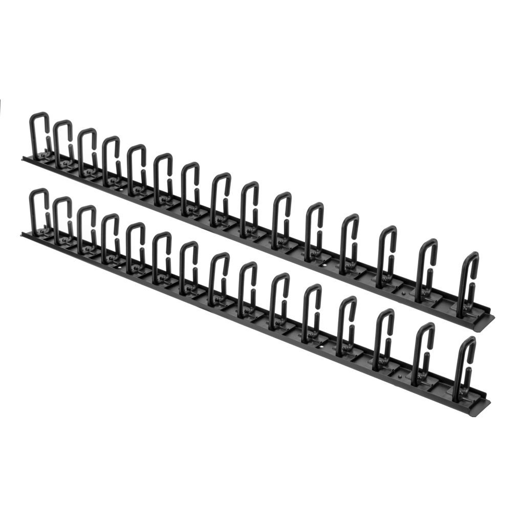 Vertical Cable Organizer with D-Ring Hooks 6 ft - Steel frame and ...