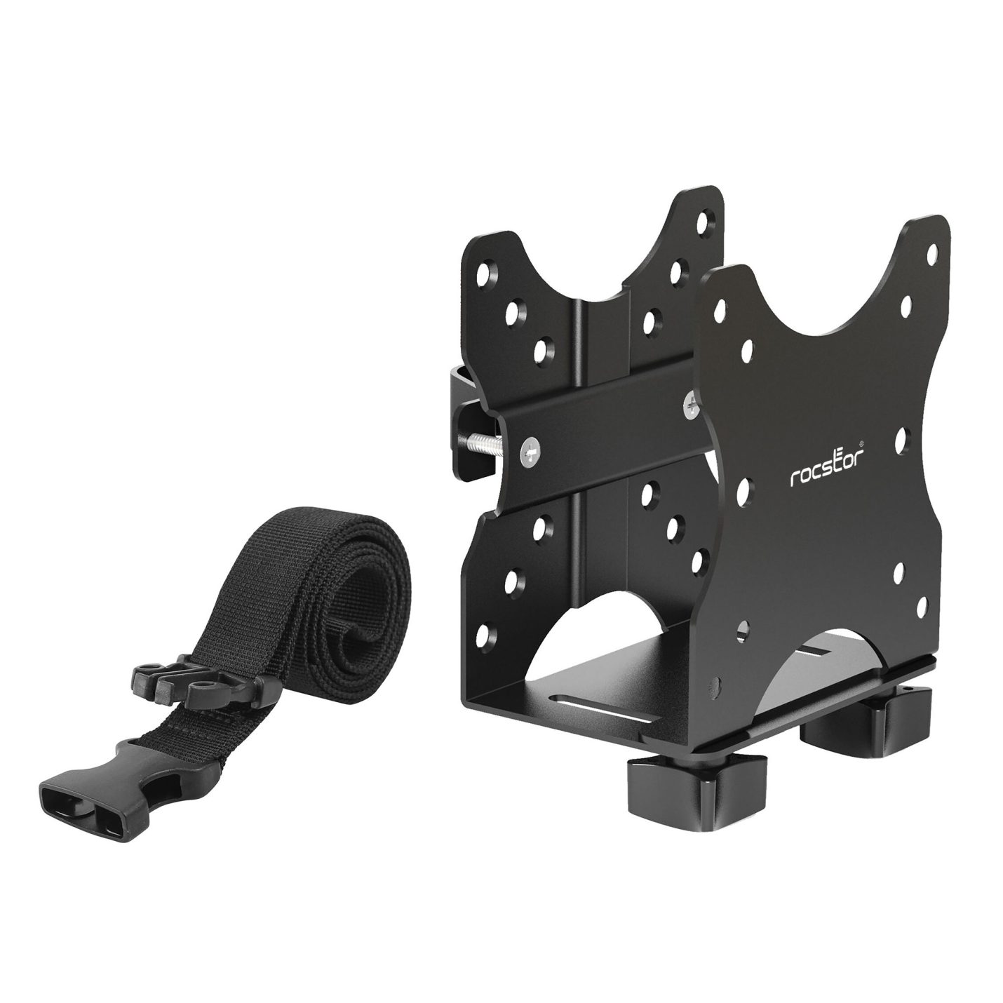 Thin Client PC Monitor Mount, Heavy-Duty VESA Mounting Bracket - Under ...
