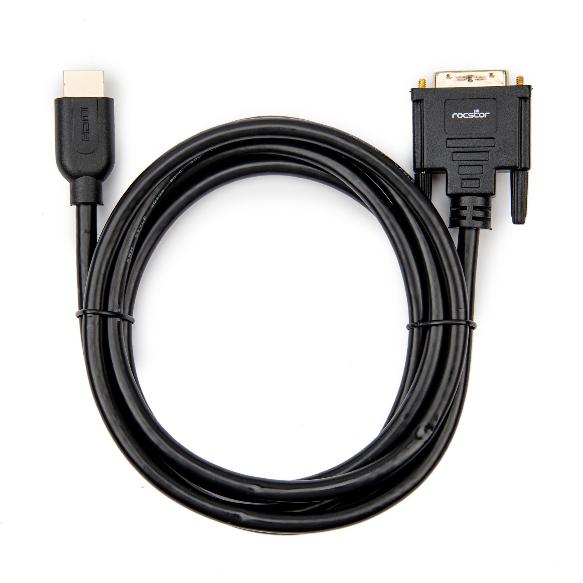 HDMI to DVI-D Cable (Dual-Link) 24+1 - M/M - 6 ft