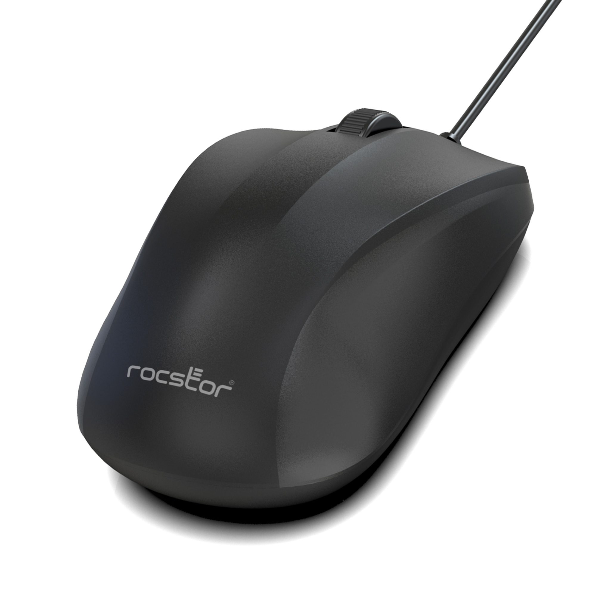 Premium QM1 USB Wired Silent Clicking Mouse – 1200 dpi High-definition ...