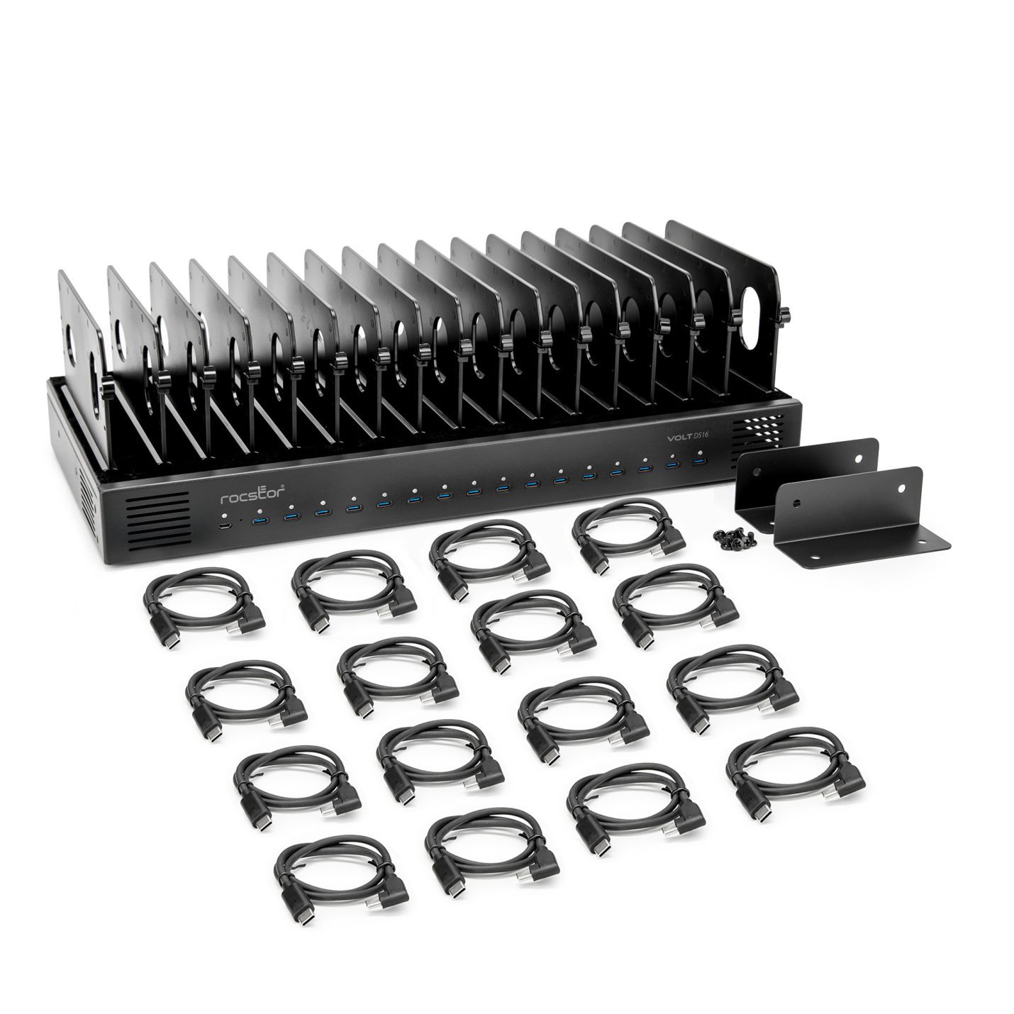 Volt DS16 USB-C 16 Port Desktop Charging Station with Top Dividers – UP ...